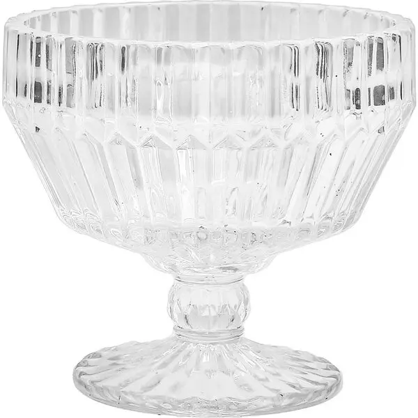 FORTESSA Archie Set Of 6 Footed Dessert Bowls - Clear