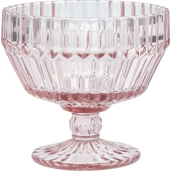 FORTESSA Archie Set Of 6 Footed Dessert Bowls - Pink