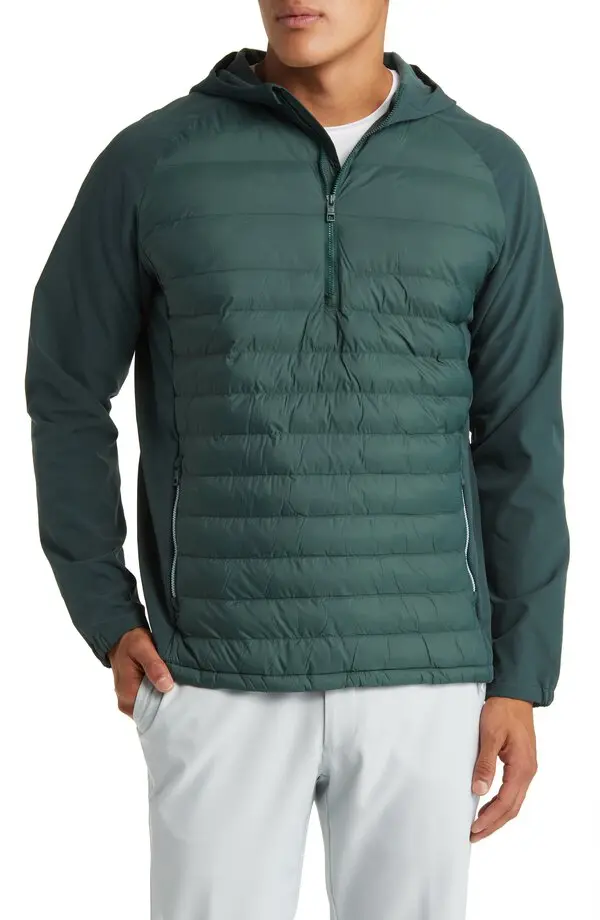 Peter Millar All Course Quilted Half Zip Anorak