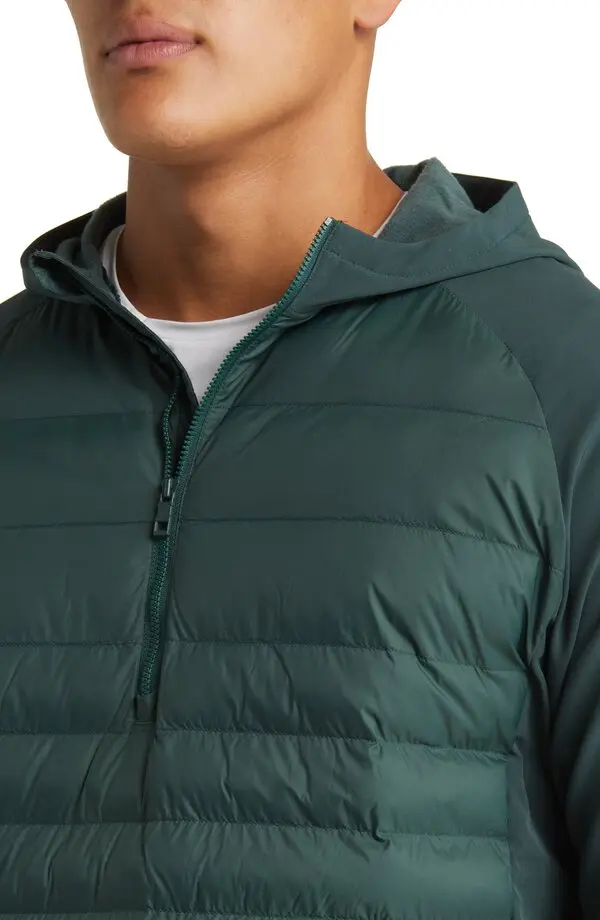 Peter Millar All Course Quilted Half Zip Anorak