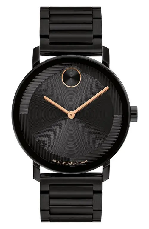 Movado Bold Evolution 2.0 Bracelet Watch - Black Dial
