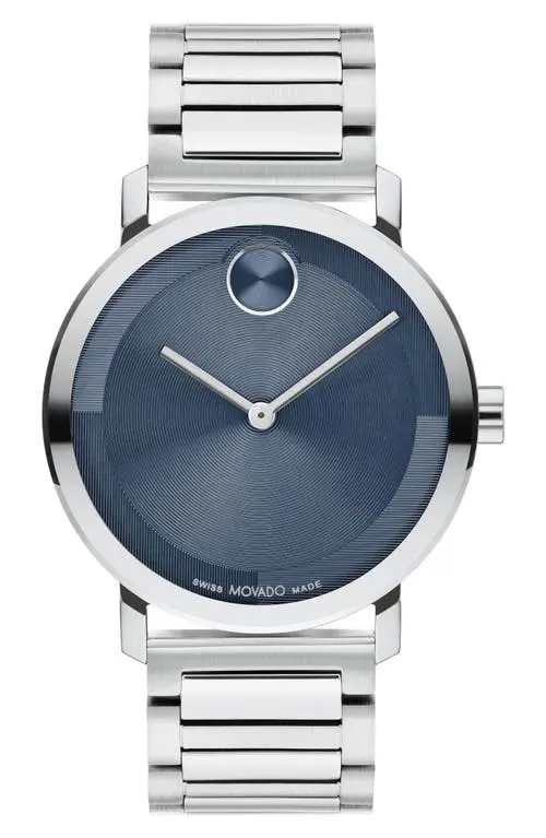 Movado Bold Evolution 2.0 Bracelet Watch - Blue Dial