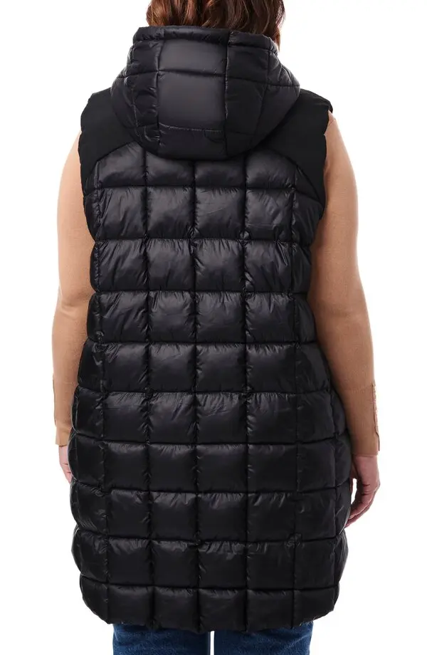 Bernardo Long Quilted Vest