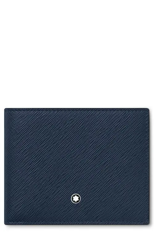 Montblanc Sartorial Leather Wallet - Ink Blue