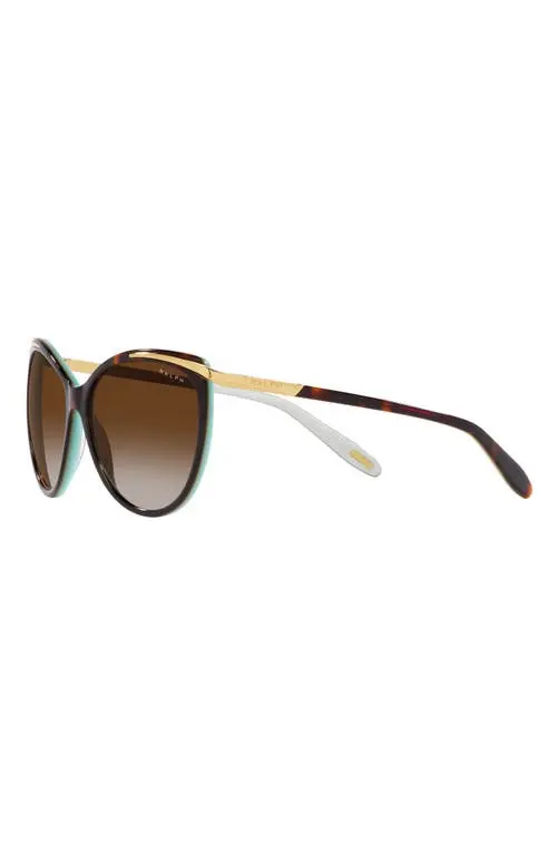 Ralph Lauren 59mm Gradient Cat Eye Sunglasses