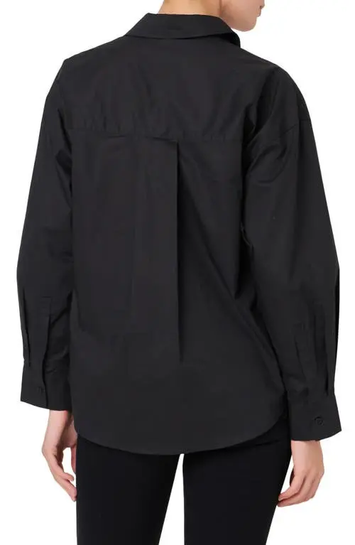 English Factory Bow Poplin Button-up Shirt
