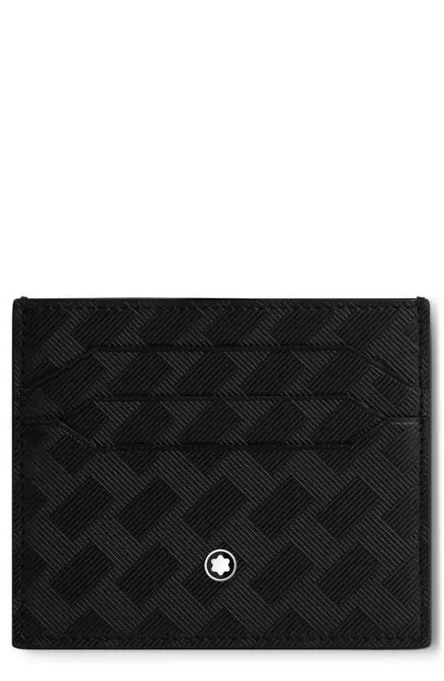 Montblanc Extreme 3.0 Leather Card Case - Black