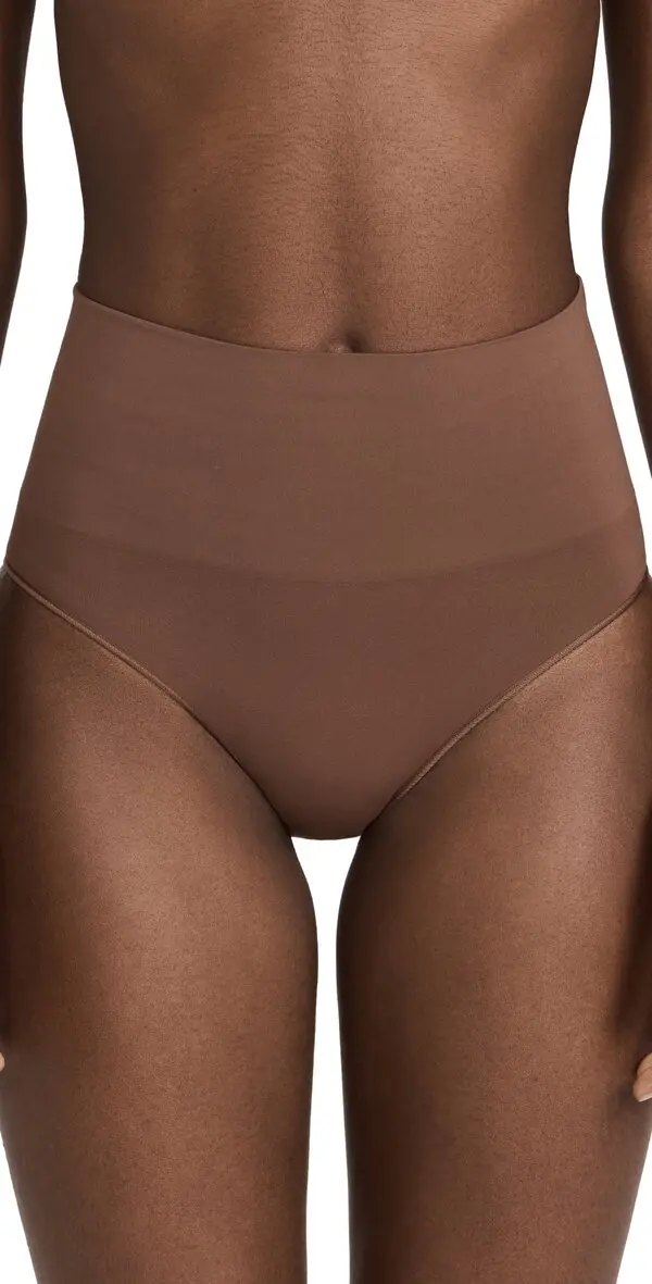 Spanx Shape Extraordinary Brief - Chestnut Brown