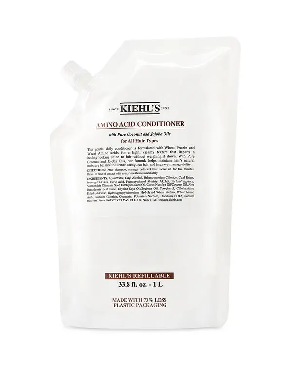 KIEHL'S SINCE 1851 Amino Acid Conditioner Refill 33.8 Oz - No Color