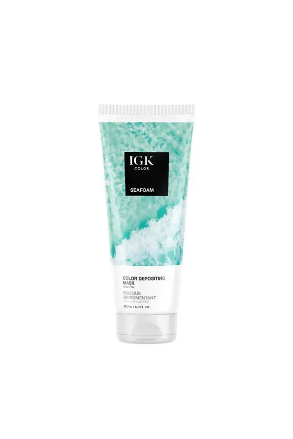 IGK Color Depositing Hair Mask Seafoam - Blue