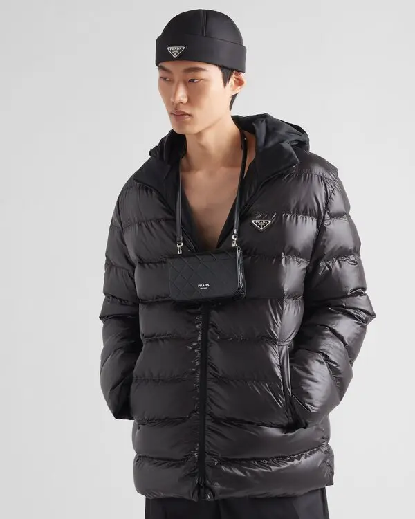 Prada Re-Nylon Down Jacket - Black | Editorialist