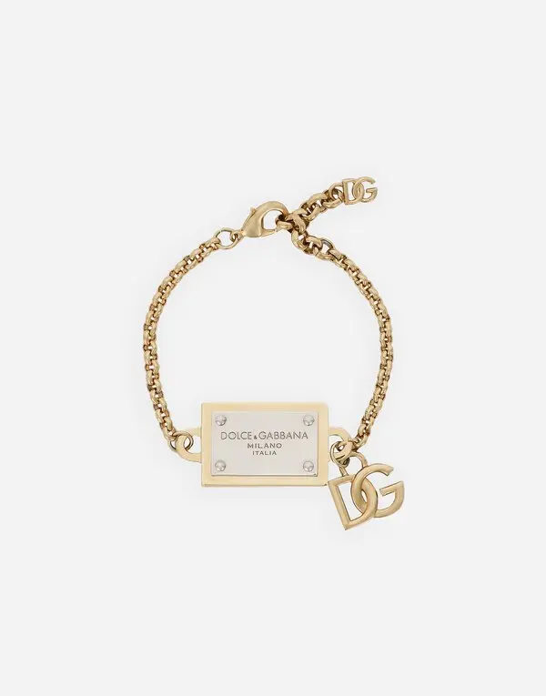 Dolce & Gabbana Bracelet With Dg And Logo Tag