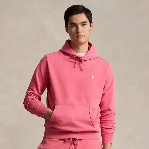 Ralph Lauren Loopback Fleece Hoodie - Pale Red