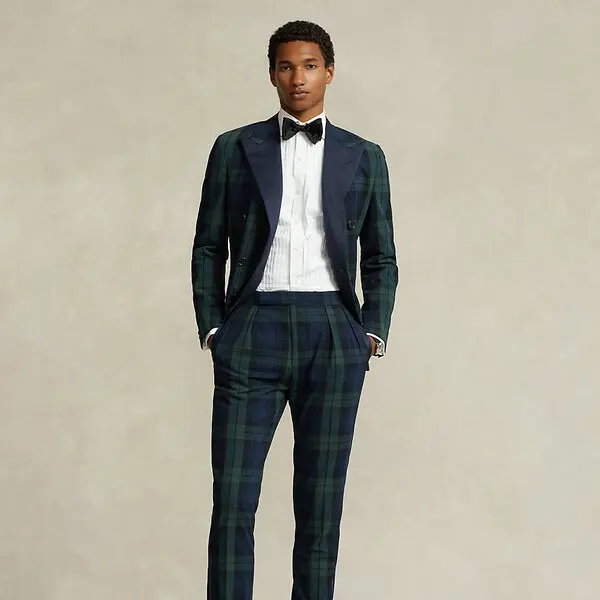 Trousers Black Watch Tuxedo Jacket Tartan Plaid Tartan Trousers