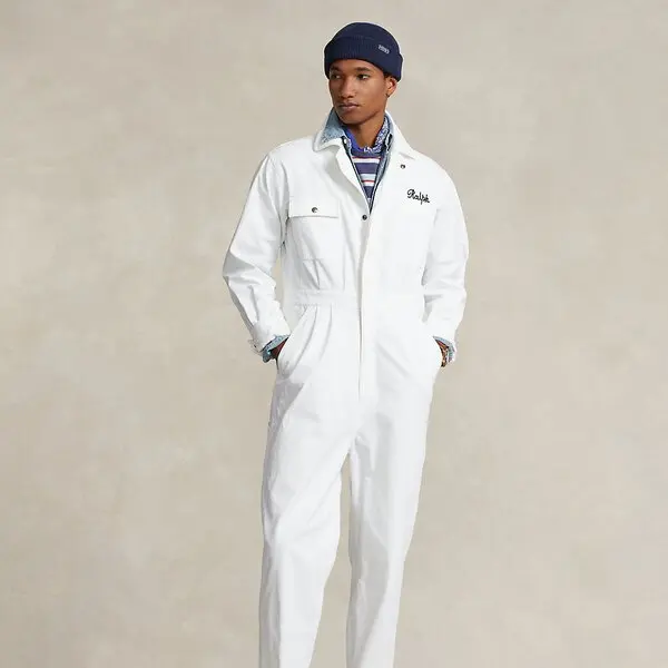 ジャケット・アウター Polo by Ralph Lauren coverall white Ralph Lauren Limited-Edition Yacht Club Coverall - White