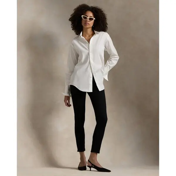 Ralph Lauren Extended-cuff Cotton Shirt - White