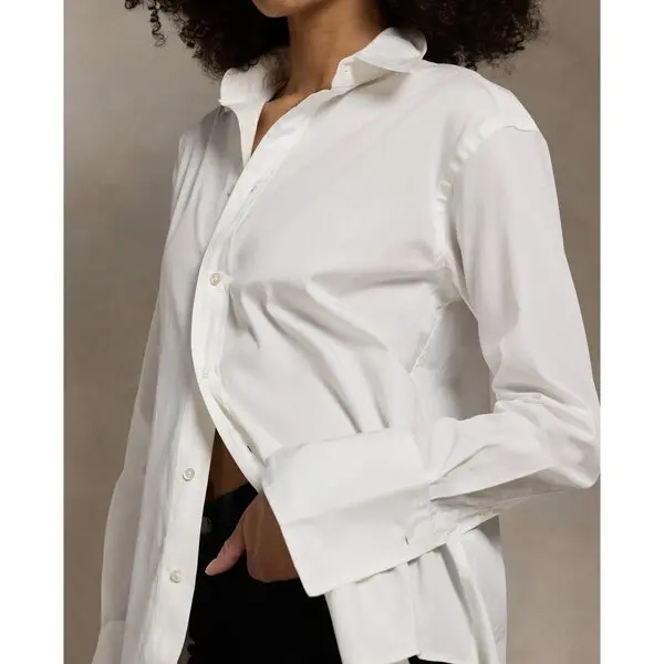 Ralph Lauren Extended-cuff Cotton Shirt - White