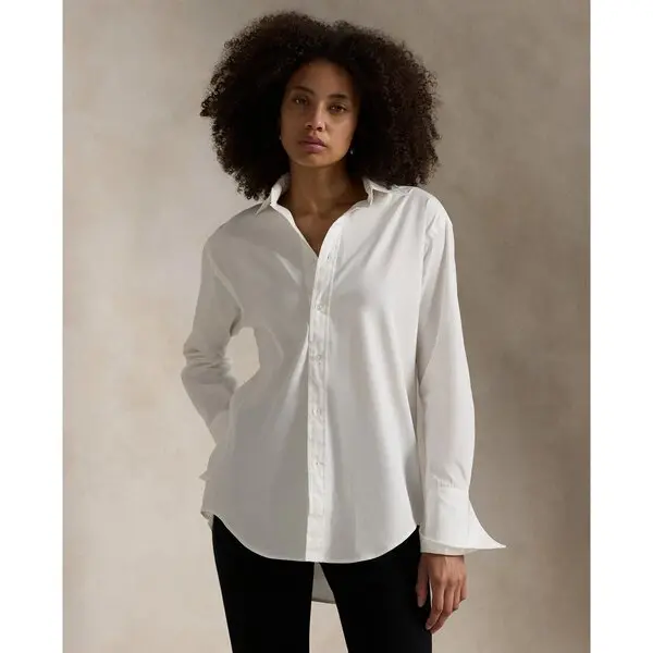 Ralph Lauren Extended-cuff Cotton Shirt - White