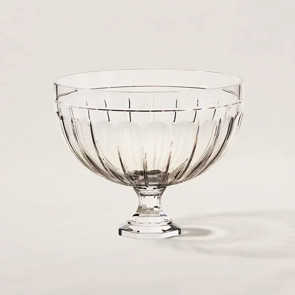 Ralph Lauren Coraline Centerpiece Bowl - Clear Glass