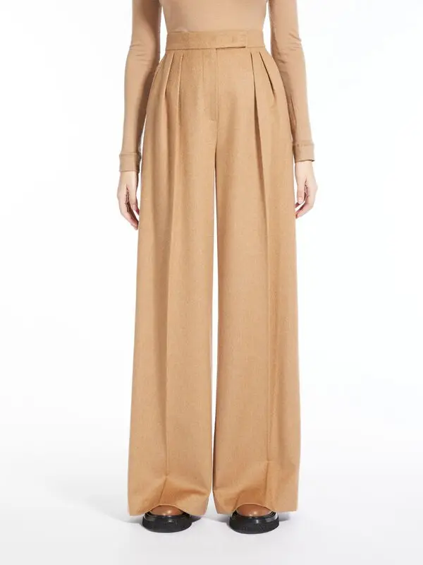 Max Mara Wide, Colour Trousers