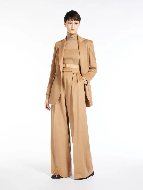 Max Mara Wide, Colour Trousers
