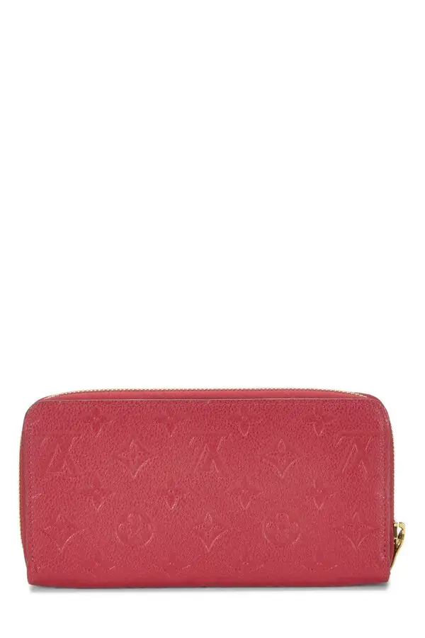 LOUIS VUITTON Monogram Empreinte Zippy Wallet