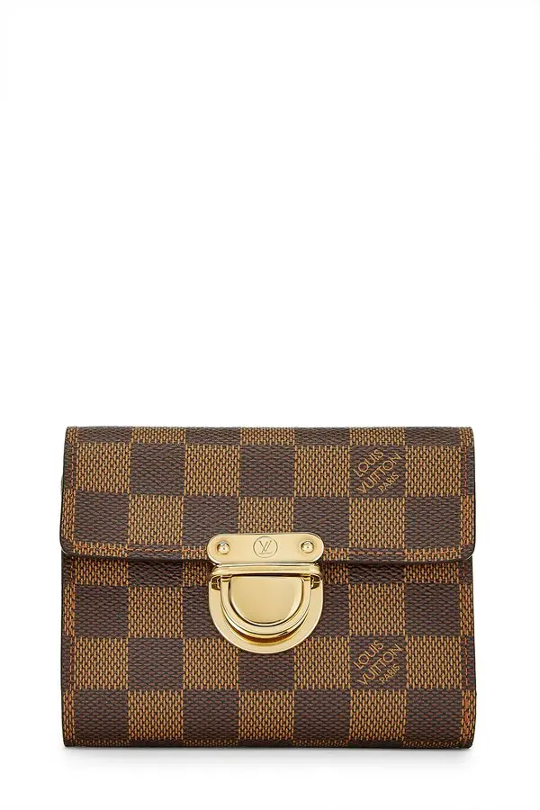 LOUIS VUITTON Damier Ebene Koala Wallet
