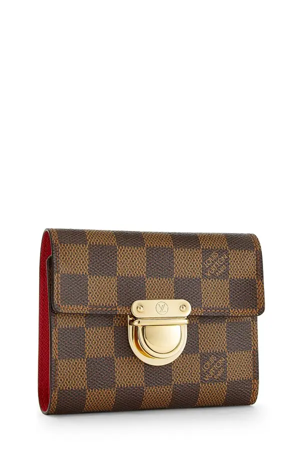 LOUIS VUITTON Damier Ebene Koala Wallet