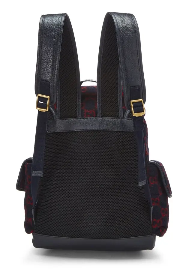 Gucci Original Gg Wool Backpack