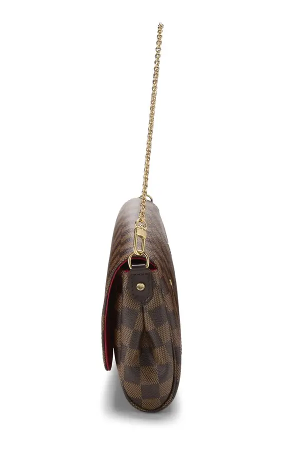 LOUIS VUITTON Damier Ebene Favorite - Brown