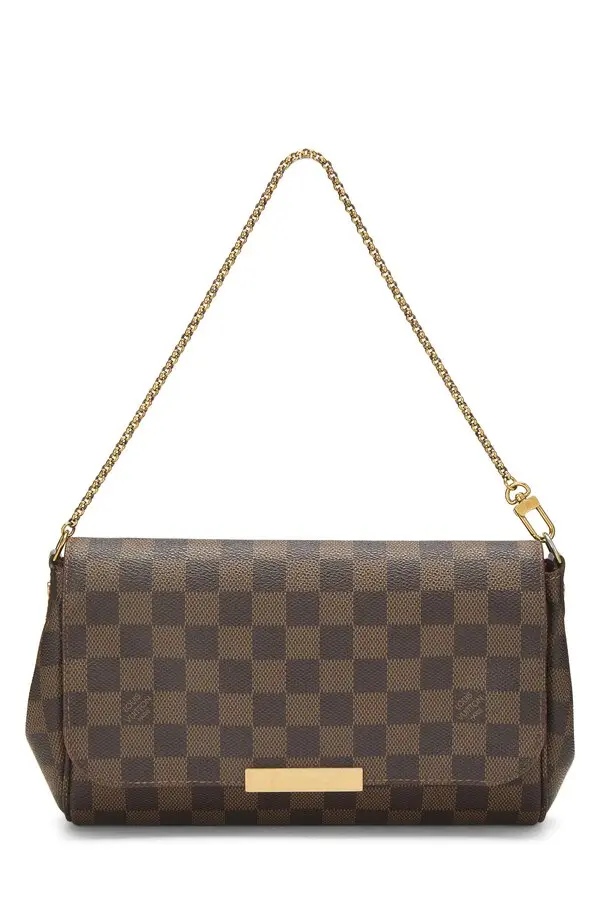 LOUIS VUITTON Damier Ebene Favorite - Brown