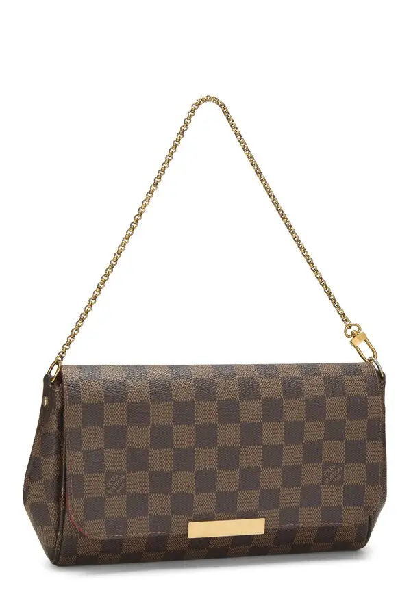 LOUIS VUITTON Damier Ebene Favorite - Brown