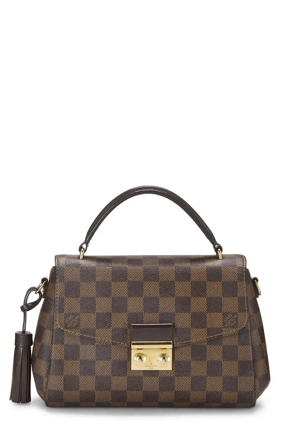 LOUIS VUITTON Damier Ebene Croisette