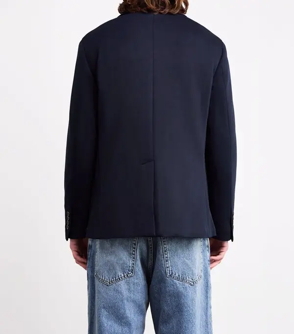 Polo Ralph Lauren Double-knit Notch Lapel Blazer - Navy