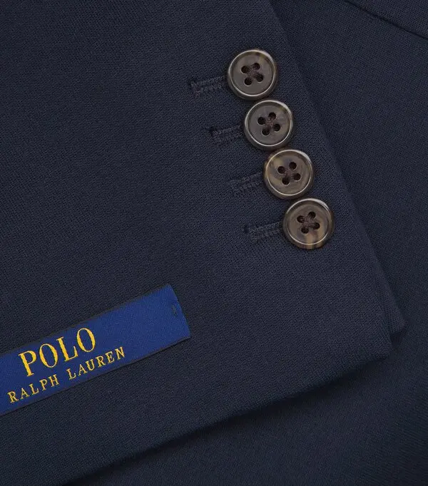 Polo Ralph Lauren Double-knit Notch Lapel Blazer - Navy