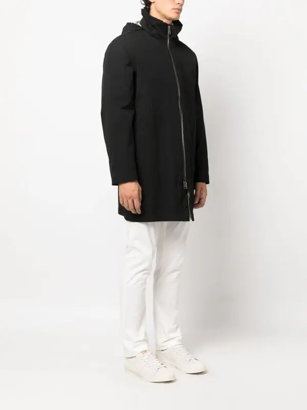 Brioni Hooded Cashmere-blend Parka Coat