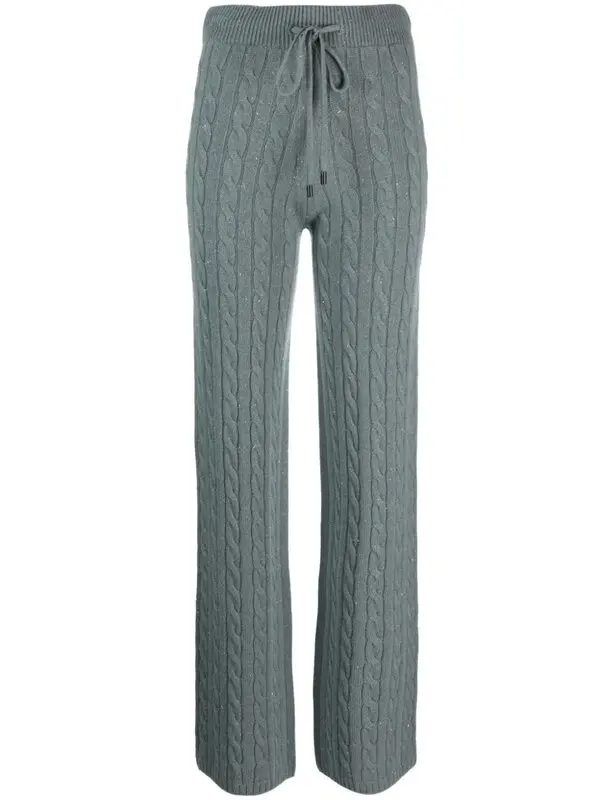Peserico Chunky Knit Trousers
