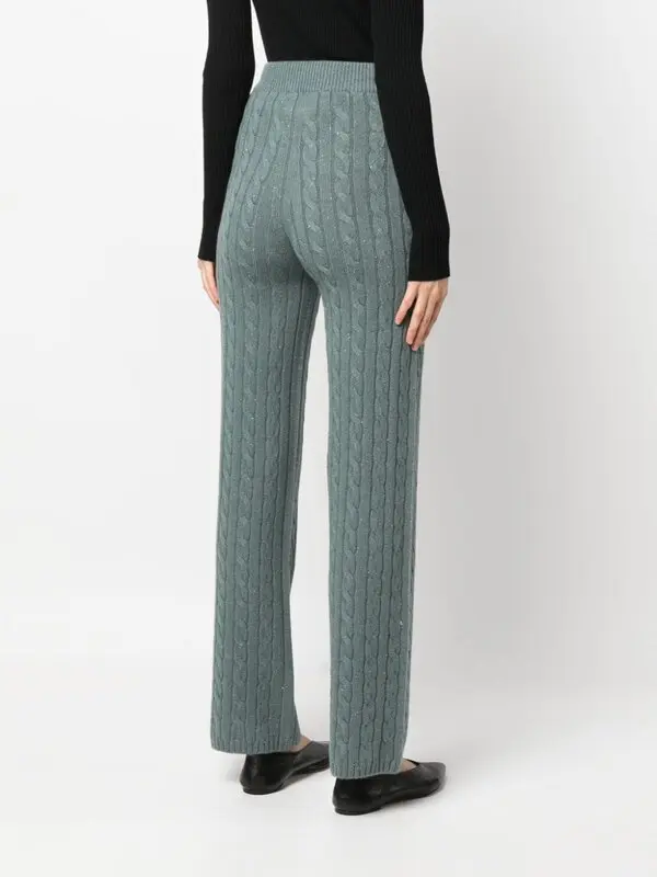 Peserico Chunky Knit Trousers