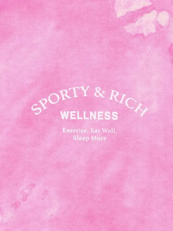Sporty & Rich Wellness Studio Tie-dye T-shirt