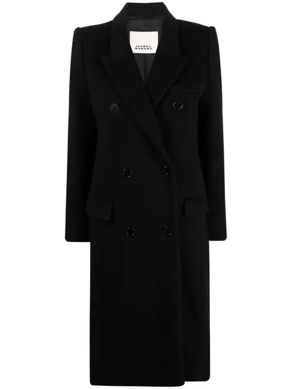 Isabel Marant Enarryli Wool-blend Long Coat