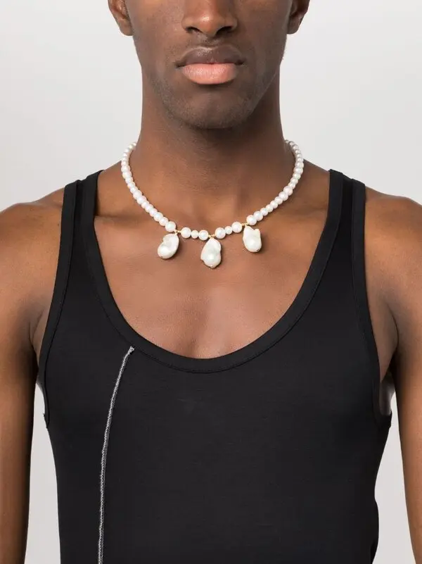 A SINNER IN PEARLS Fireball Pearl Necklace