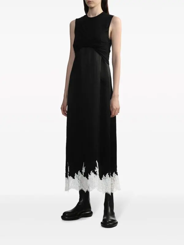 3.1 Phillip Lim Draped Cotton Midi-dress