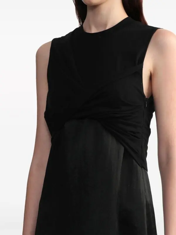 3.1 Phillip Lim Draped Cotton Midi-dress