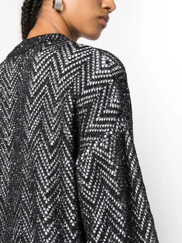 Missoni Sequin-embellished V-neck Cardigan