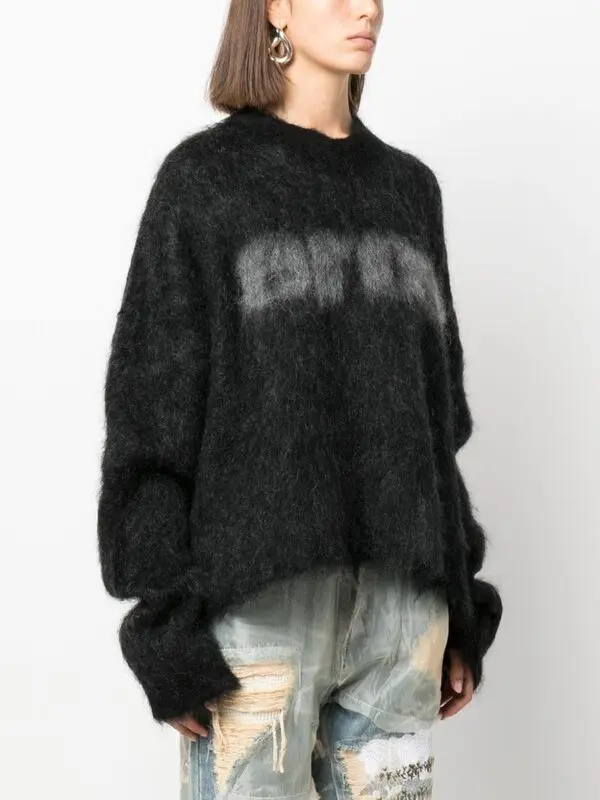 Martine Rose Jacquard Mohair-blend Jumper