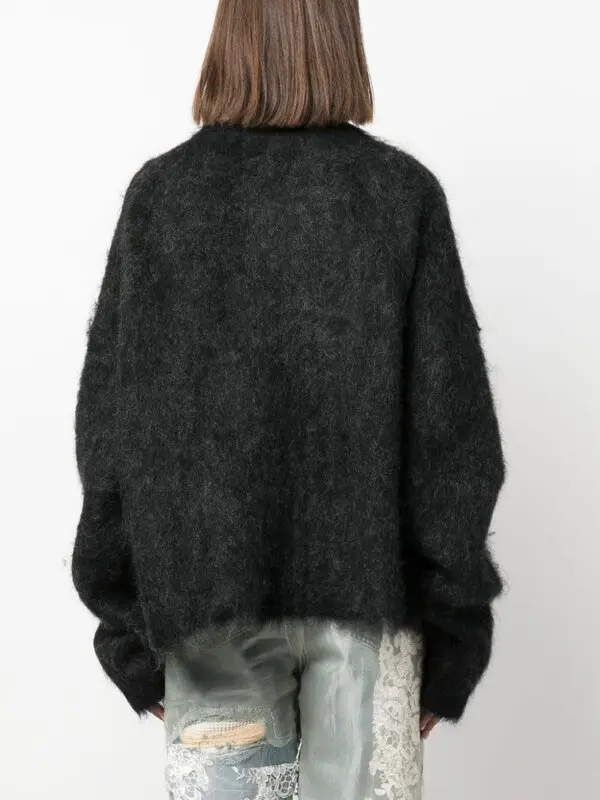Martine Rose Jacquard Mohair-blend Jumper