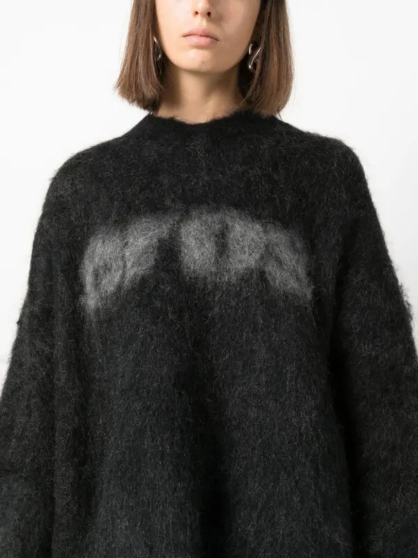 Martine Rose Jacquard Mohair-blend Jumper