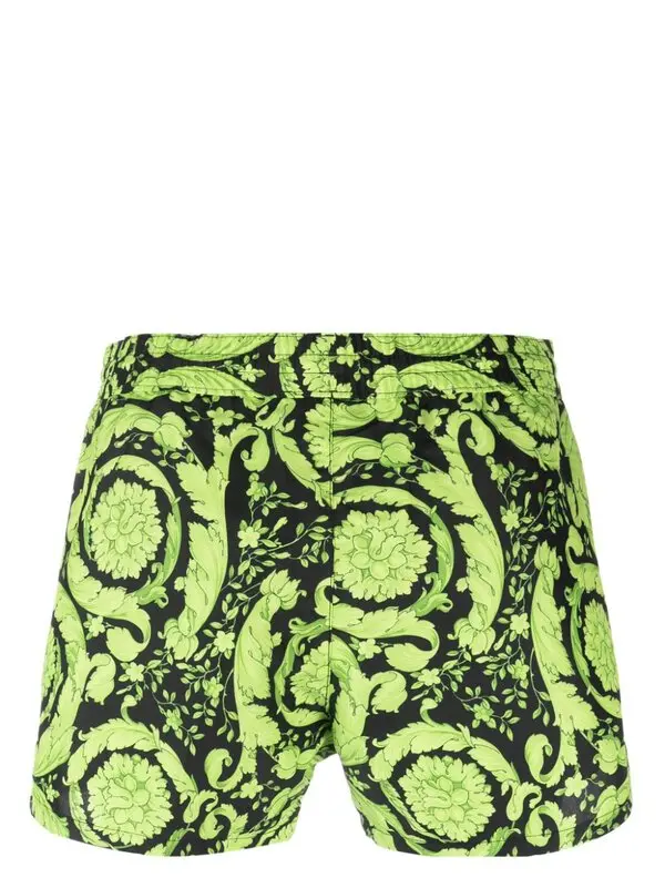 Versace Barocco-print Swim Shorts