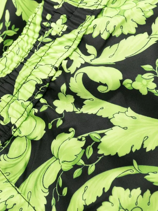Versace Barocco-print Swim Shorts
