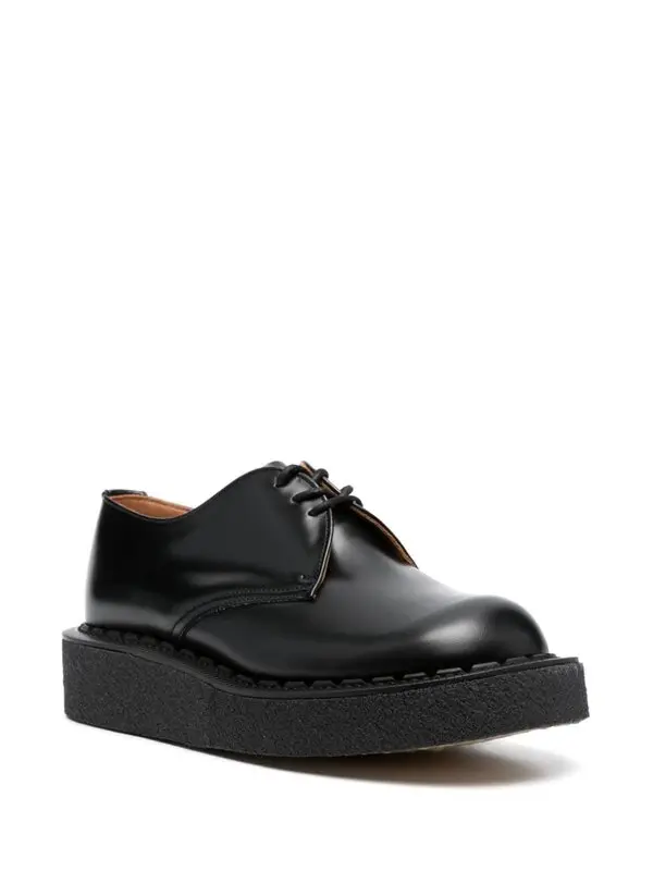 Comme Des Garçons Leather Lace-up Oxfords